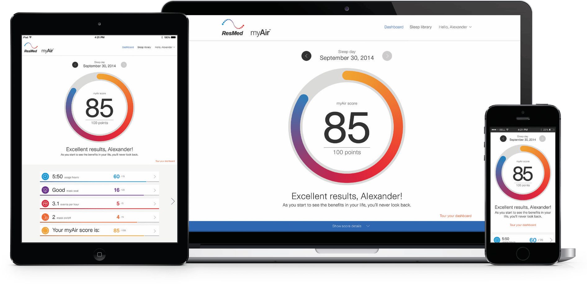 myAir™ | ResMed Australia