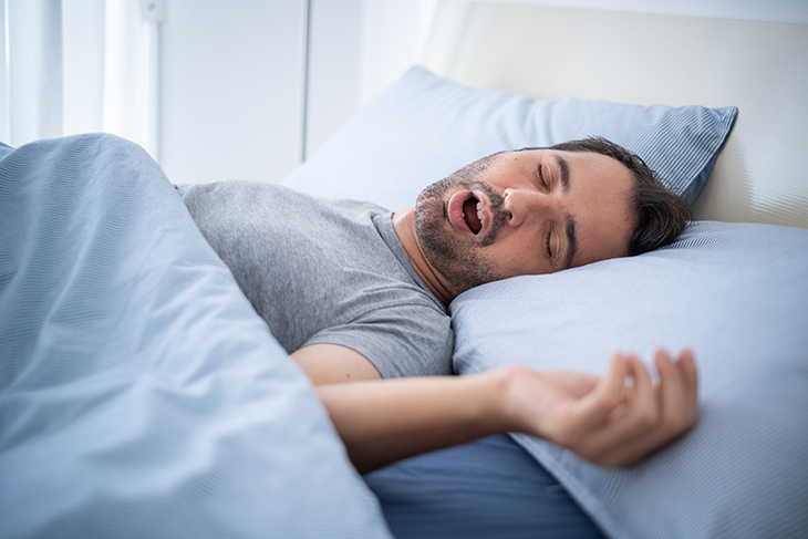 What happens when you have sleep apnea?