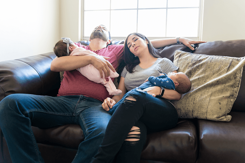5 practical sleep tips for tired new parents